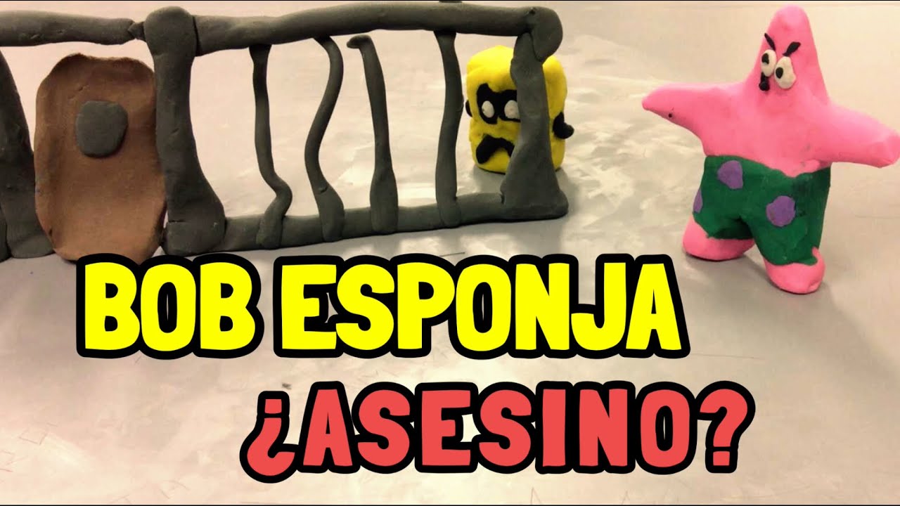 Bob Esponja ¿asesino? Animation stop motion art - YouTube