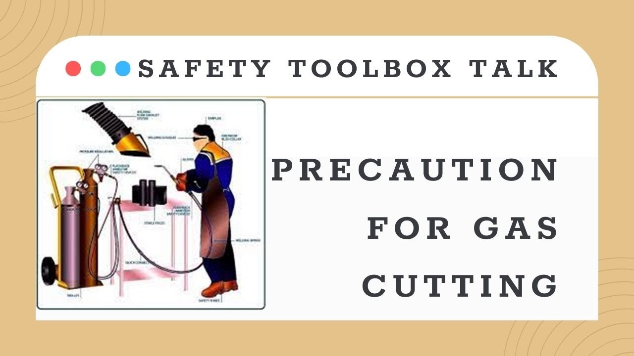 Safety Talk No 146 Precaution for Gas Cutting - YouTube