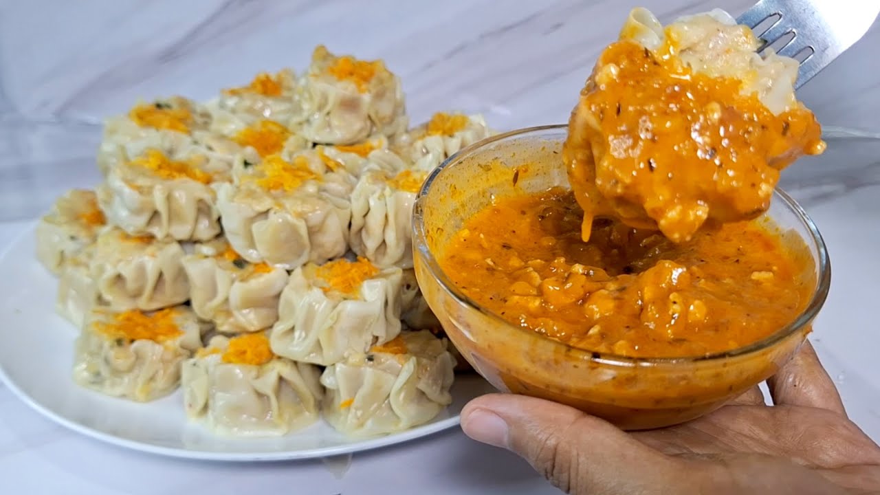 RESEP DIMSUM AYAM SAUS CREAMY BOLOGNESE ENAKNYA PARAH BANGET !! - YouTube