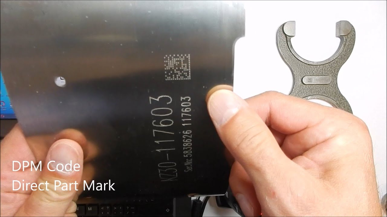CipherLab 2564 Direct Part Mark Scan Test - YouTube