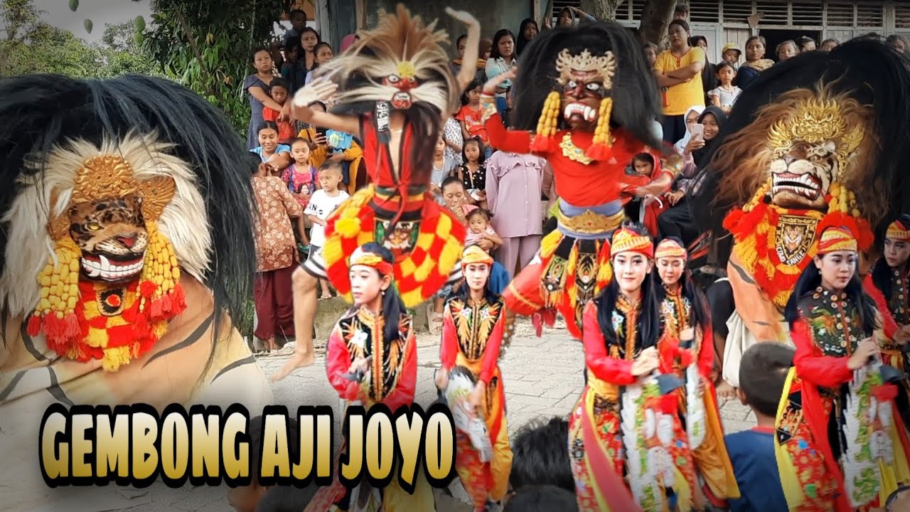 Full kepyak Tari rampak barongan bujang ganong gendruwon jaranan di ...