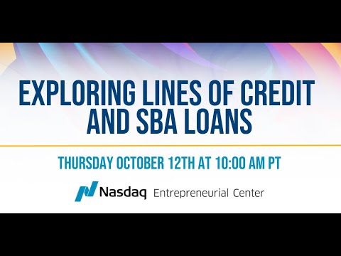 Exploring Lines of Credit and SBA Loans - YouTube