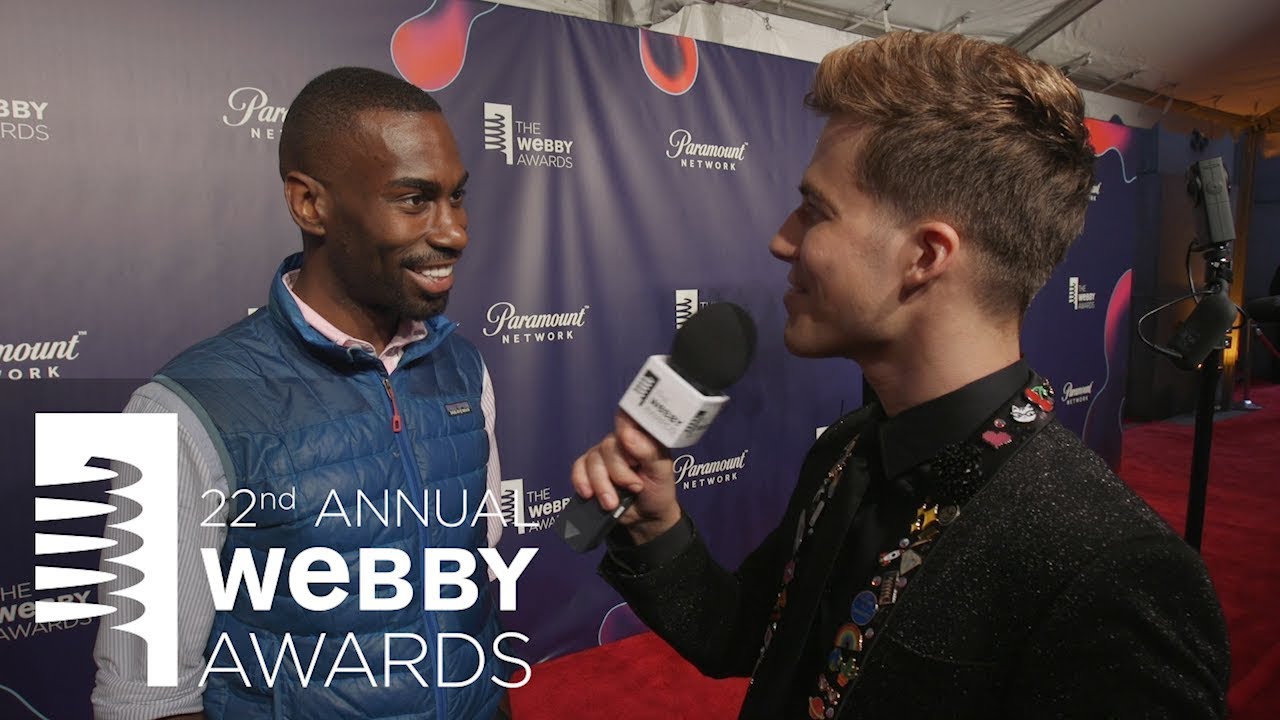 DeRay Mckesson on the 22nd Annual Webby Awards Red Carpet, presented by Paramount Network - YouTube
