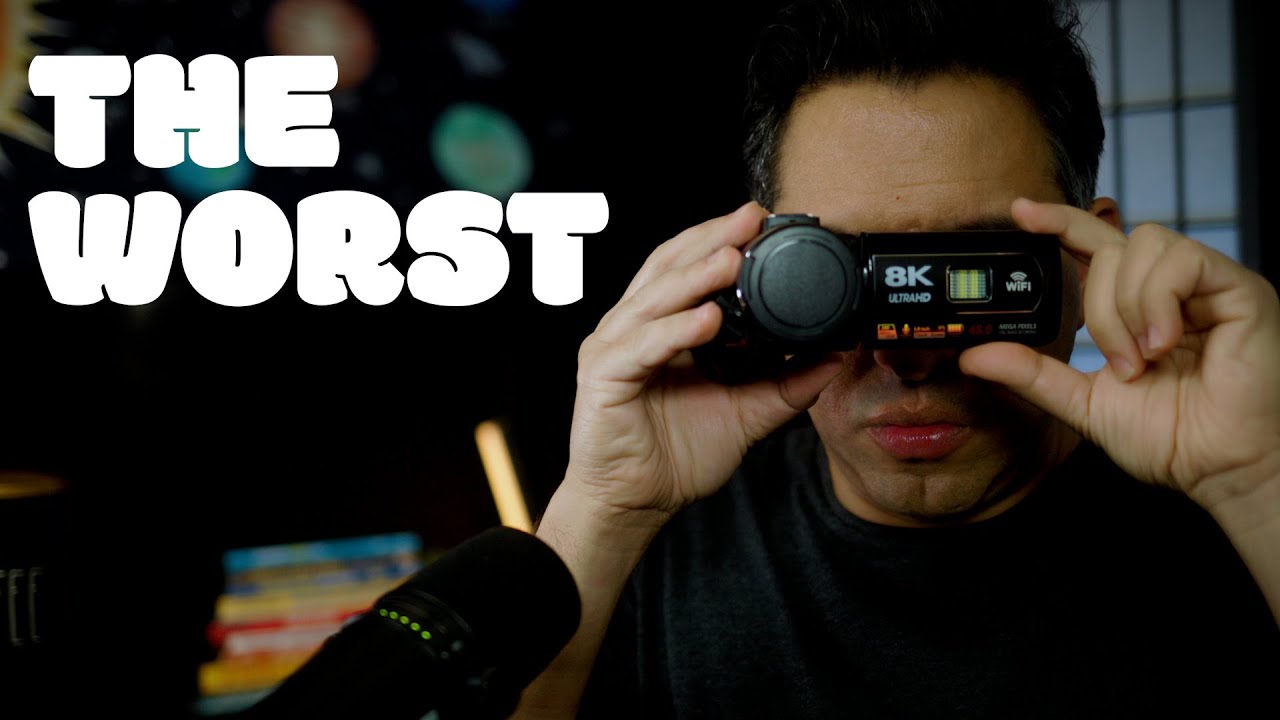 Editing footage from the worst 8K Temu Camera - YouTube