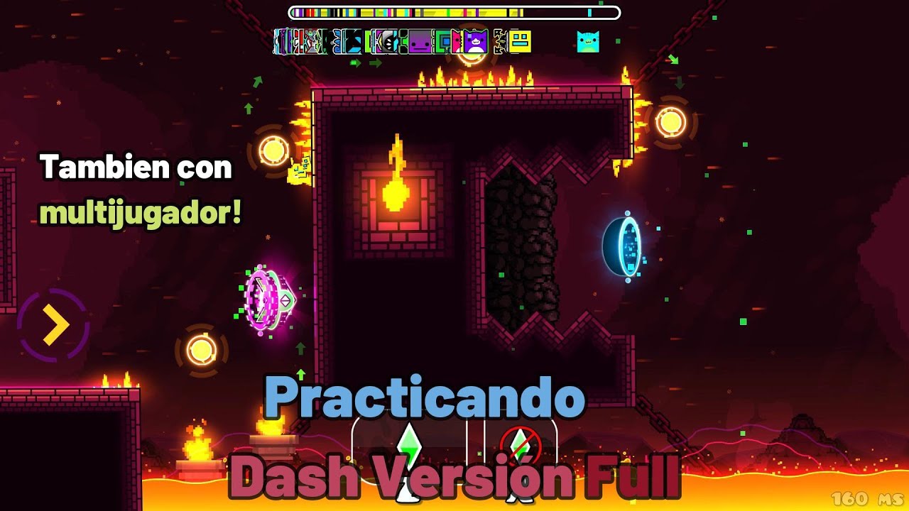 Dash Versión FULL (Practicando [Parte 1]) - YouTube