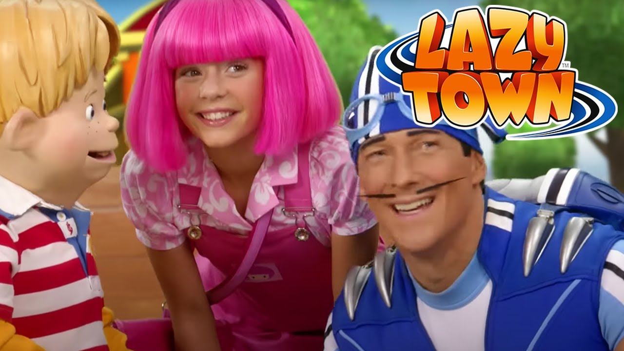 Lazy Town - HEROES COMPILATION - YouTube