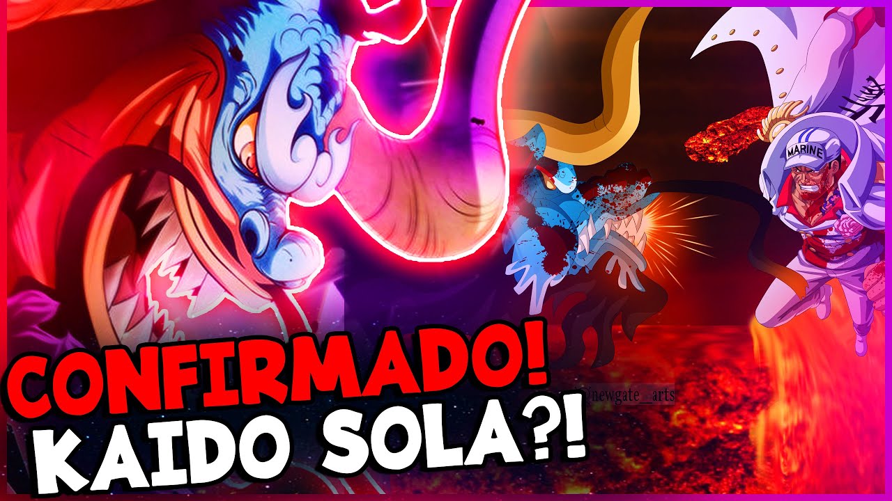 CONFIRMADO?! KAIDO SÉRIO SOLA ATÉ O MAGMA DO AKAINU?! TEREMOS KAIDO ...