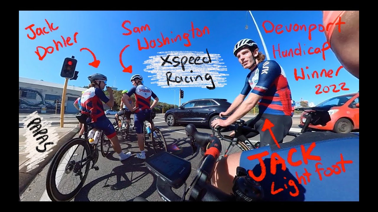 Papas Xspeed Racing - Jack Lightfoot Devonport Handicap 2022 Winner - Perth Road Cycling VBLOG ...