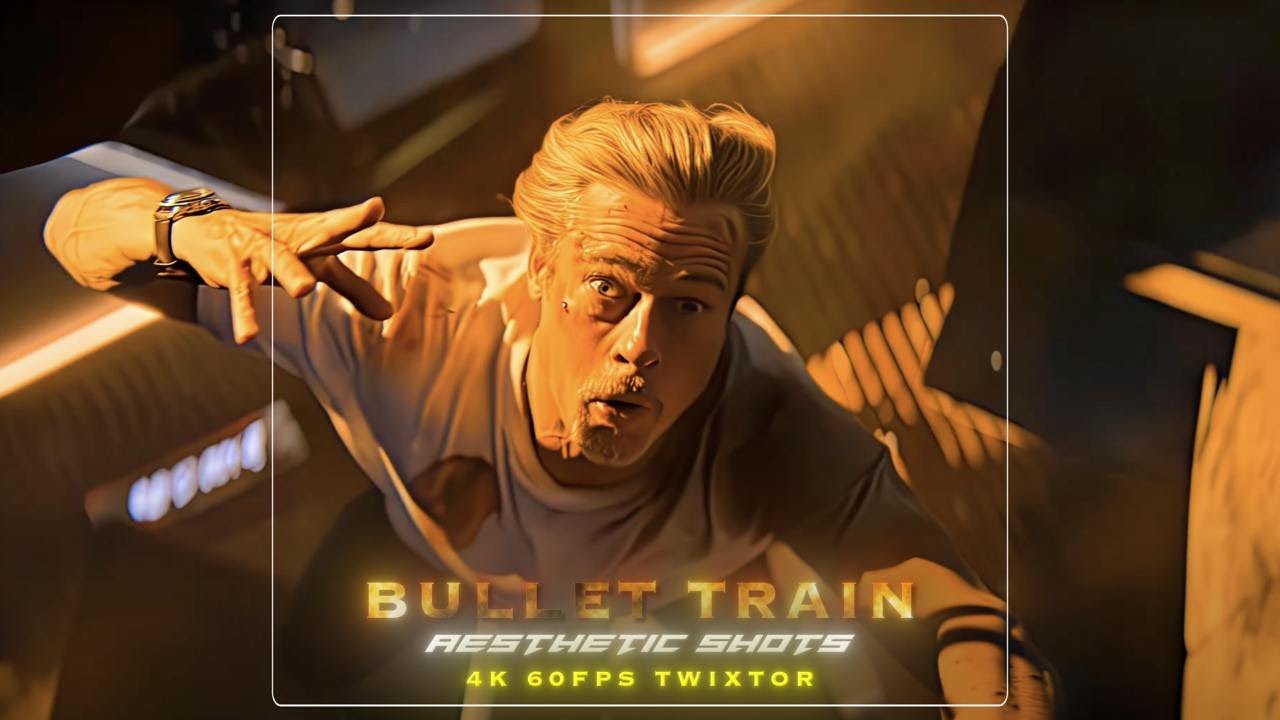 Bullet Train 4K Scene Pack | Aesthetic Shots | 4K60FPS | Free Clips ...