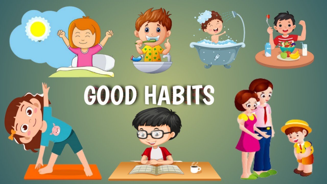 Good Habits For Kids | Personal Hygiene | Good Manners For Kids| Learn ...