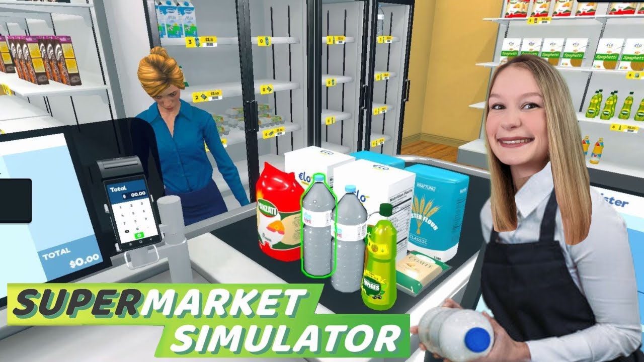 Cozy + Relaxing Supermarket Simulator - YouTube