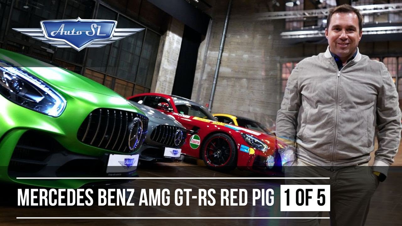 MERCEDES BENZ AMG GT-RS RED PIG BY BUSSINK 1 OF 5 #48 Yevgen ...