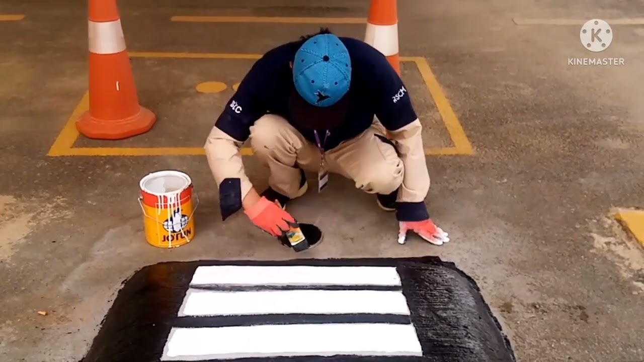 (PAINTING) JOB FOR WHEELCHAIR RAMP FOR PWD.. ♿♿♿♿♿♿ - YouTube