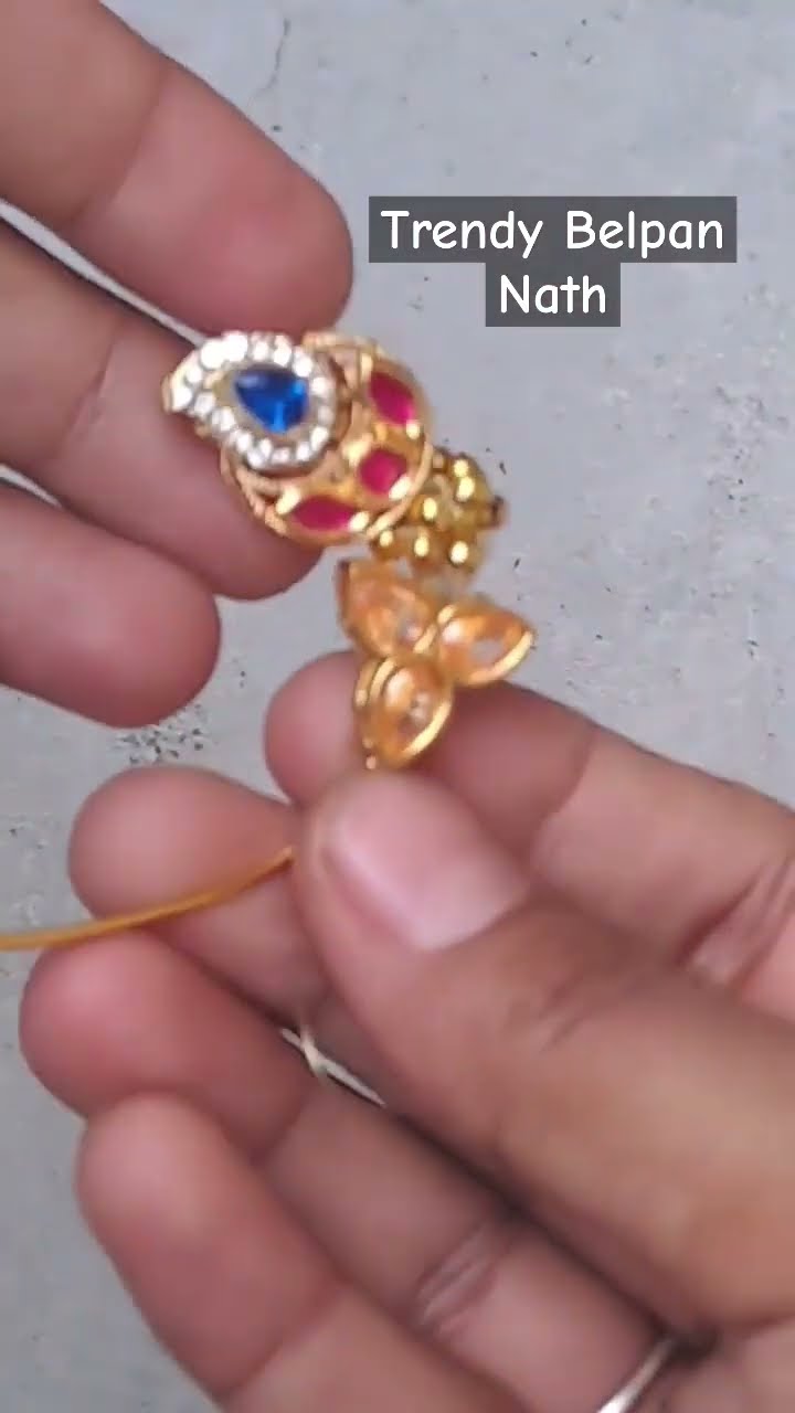 Trendy Belpan Nath... all types of handmade nath available... contact ...