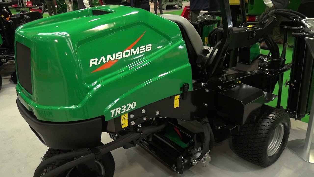 Ransomes launch two key mowers during SALTEX - YouTube