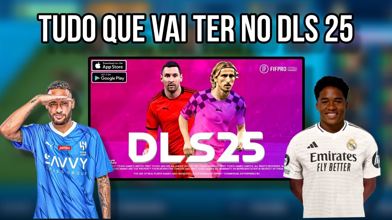 DLS 25 | Tudo que pode vim para o próximo DLS | ( Neymar de volta? endrick no Dls !! 💙⚽️ ) - YouTube