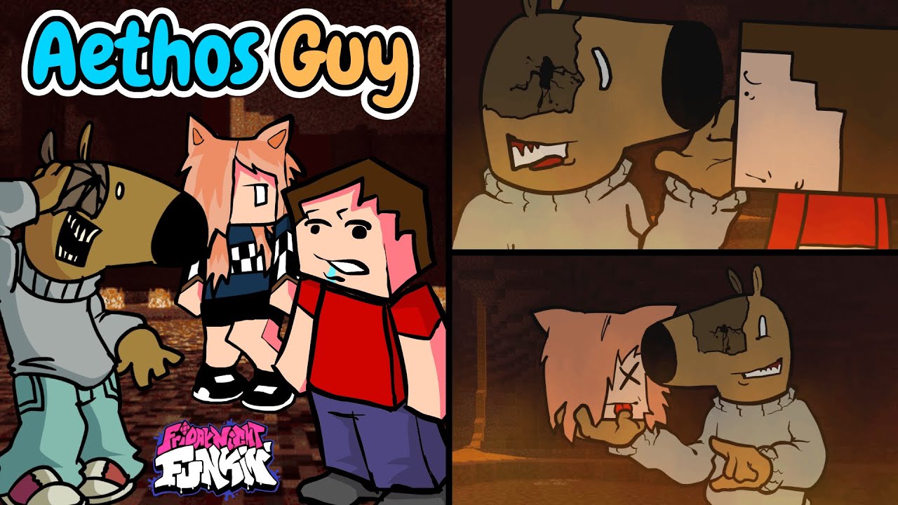 FNF: Aethos Guy // Chill Guy Mod // +Lyrics Cutscene Friday Night ...