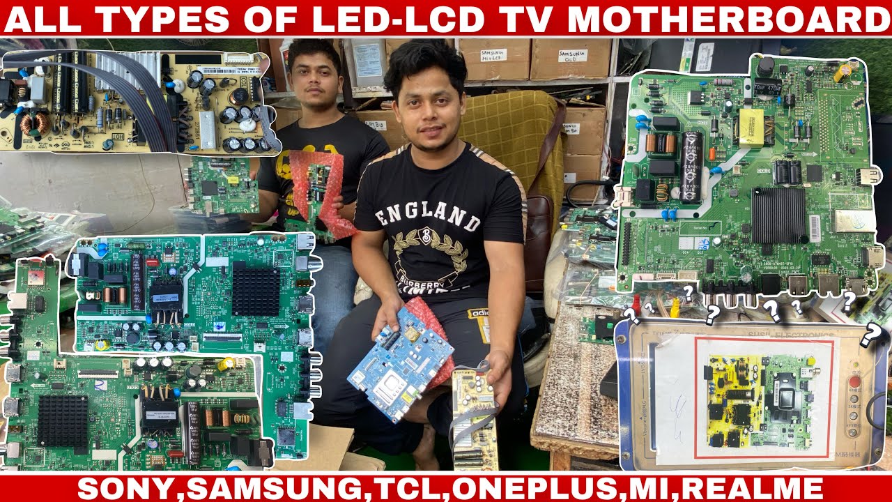 ALL TYPES OF LED LCD SPARE PARTS MOTHERBOARD,SONY,SAMSUNG,LG,TCL,MI ...