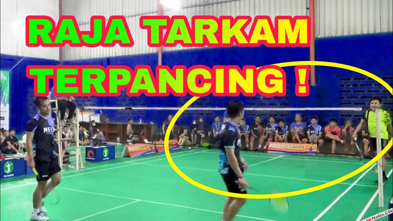 Dipancing Berkali - kali, Raja Tarkam JUAN ELGIFFANI Membara !! TARUNG BEBAS BADMINTON Trickshot ...