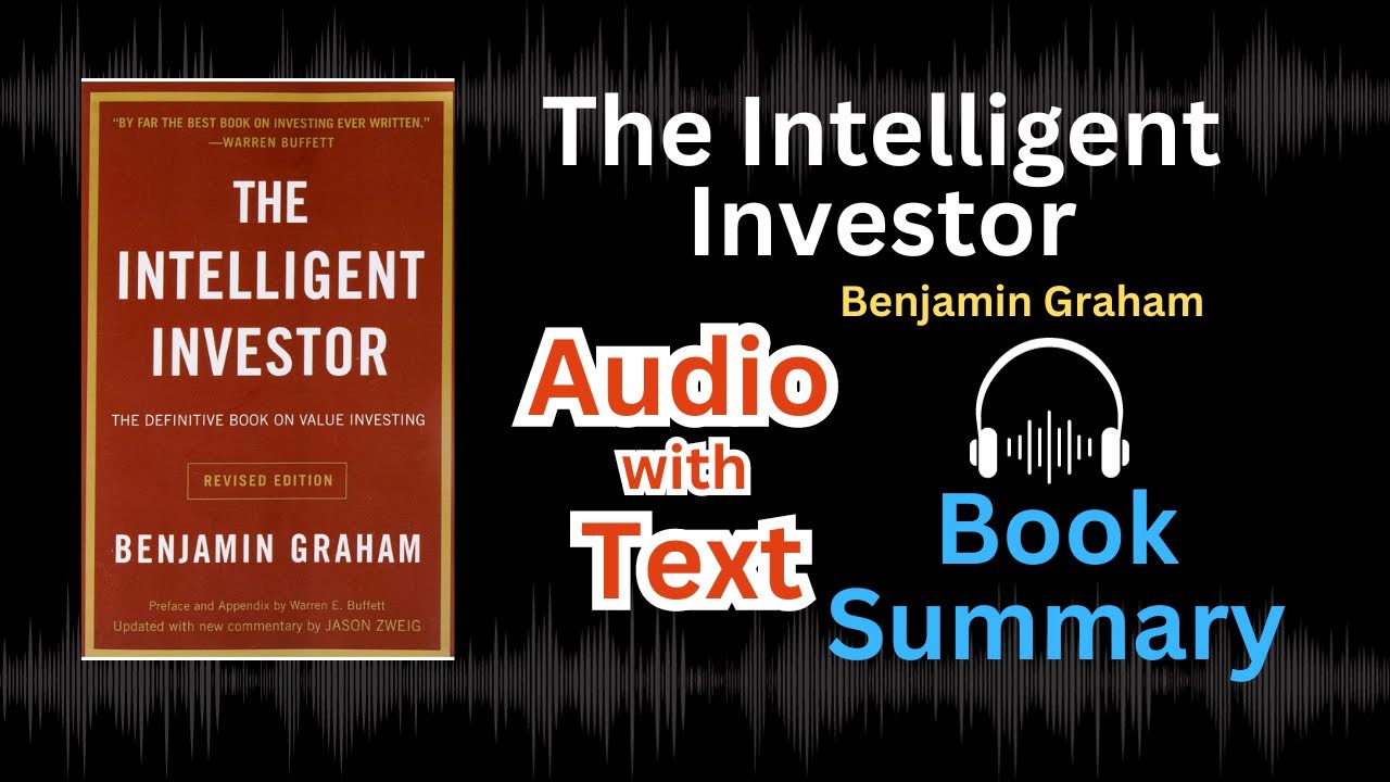 The Intelligent Investor Summary : Investing Brilliance Unveiled | Book ...