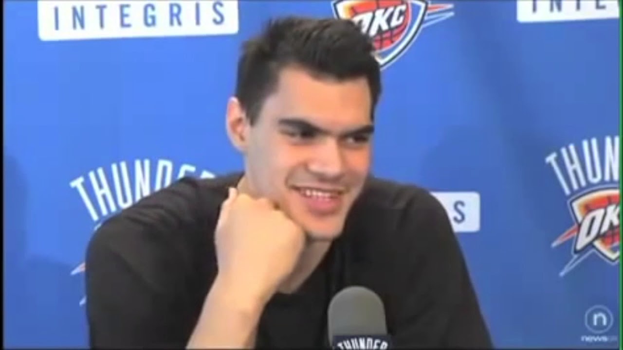 NBA Steven Adams funny postgame interview - YouTube