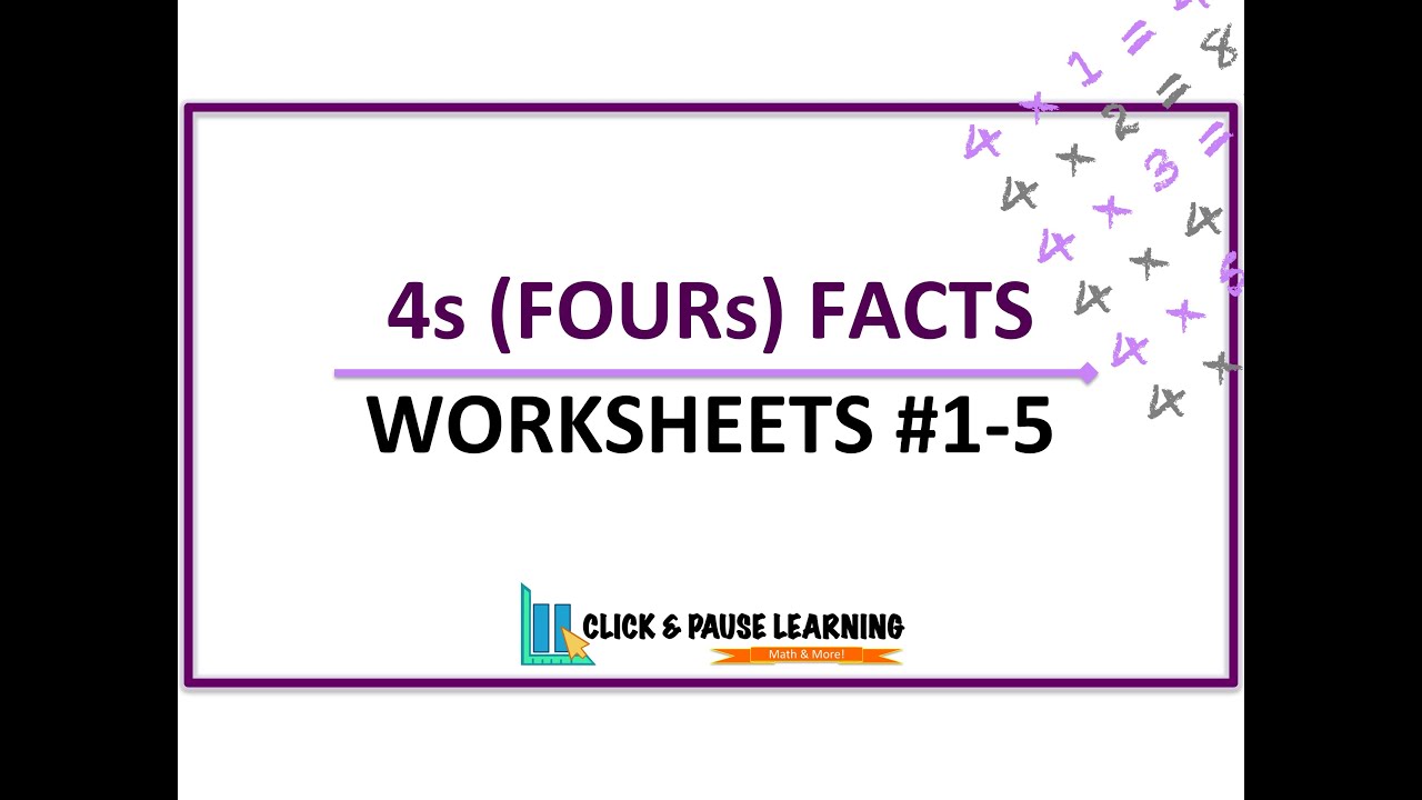 Multiply By 4 Worksheets 1 5 YouTube multiply-by-4-worksheets-1-5-youtube