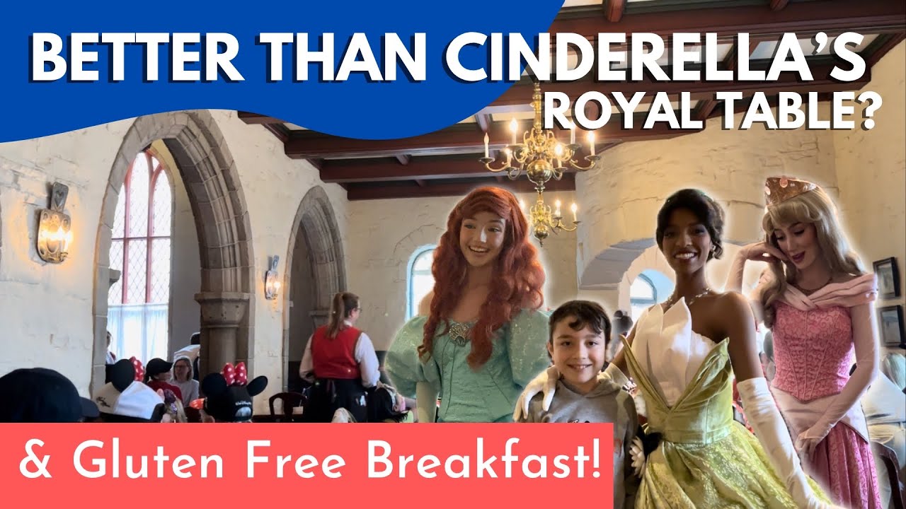 Akershus Character Dining in Epcot's Norway- BEST Princess Meal? Gluten ...