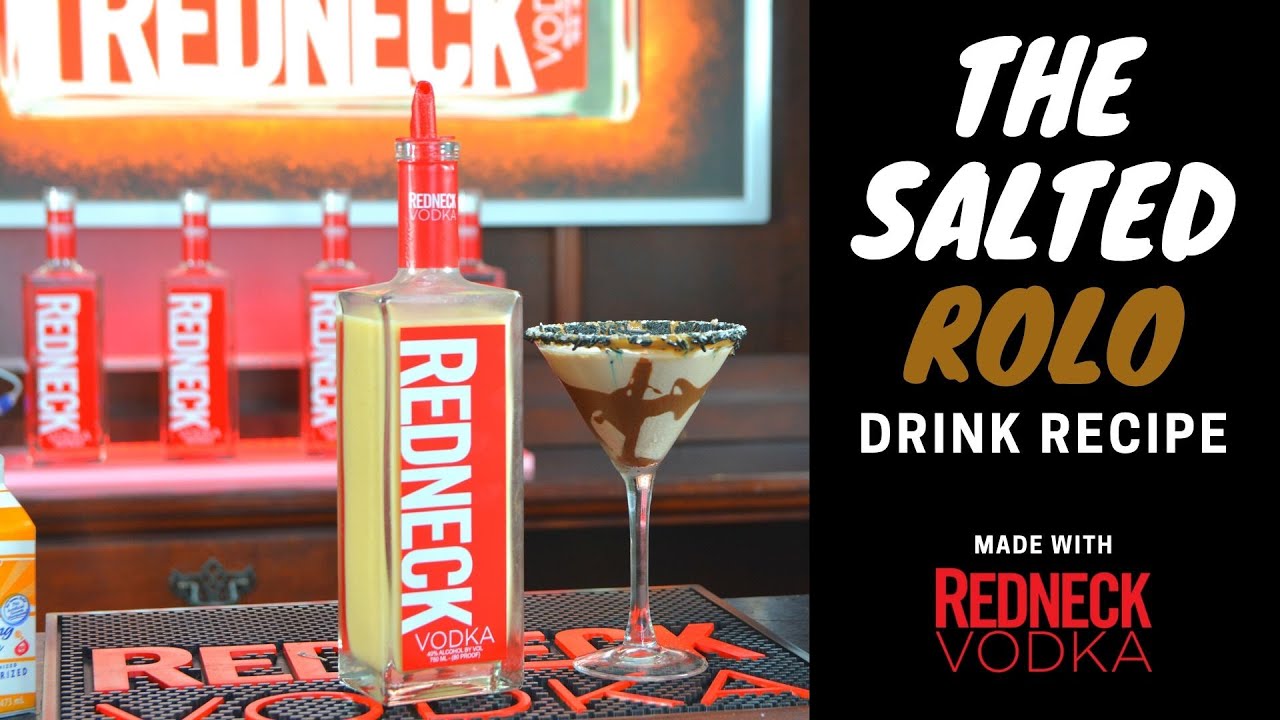 The Salted Rolo drink recipe, made with caramel infused Redneck Vodka ...