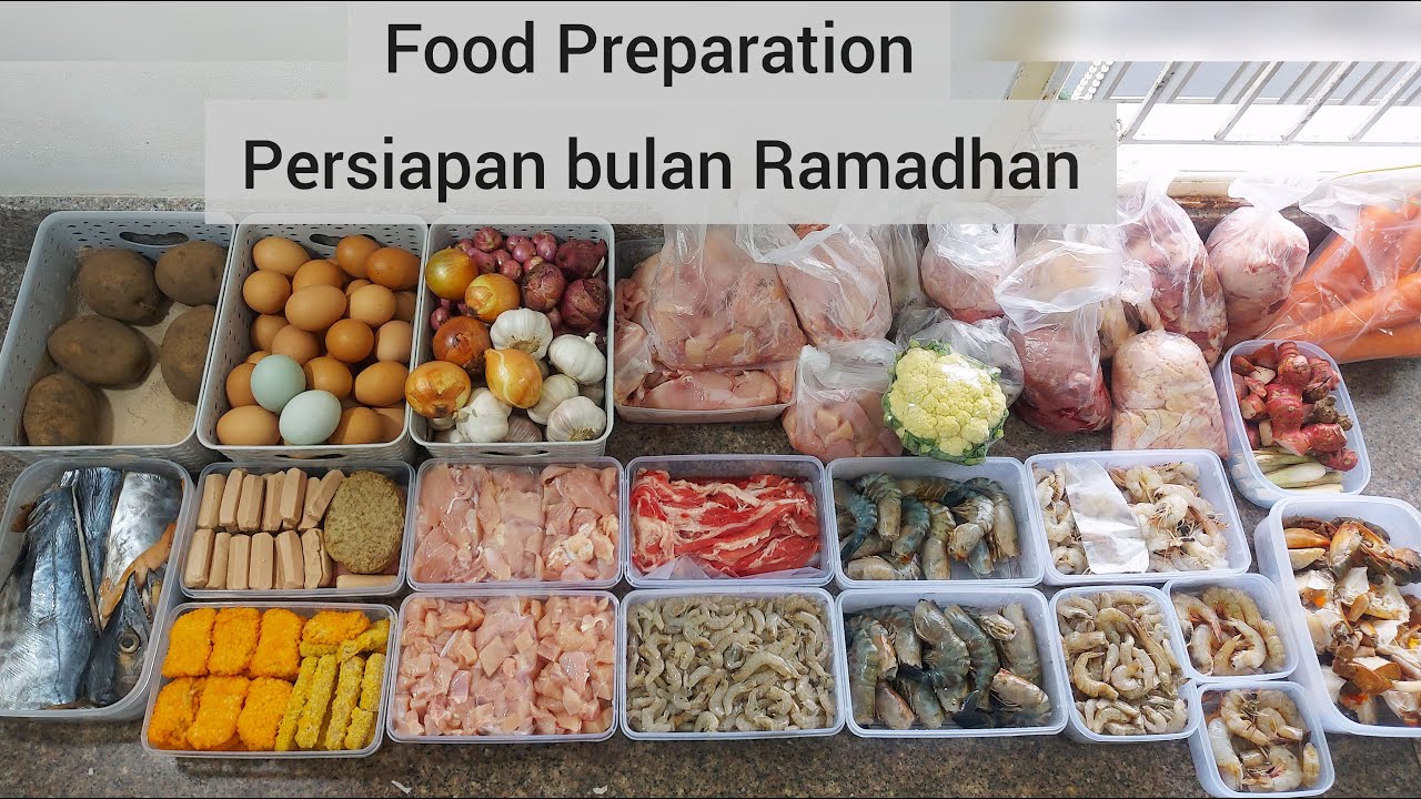 Food Preparation Indonesia]persiapan bulan Ramadhan - YouTube