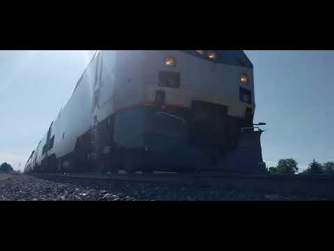 8-5 4K Video - California Zephyr #5 Arrives in Fort Morgan CO almost 3 hours late - YouTube