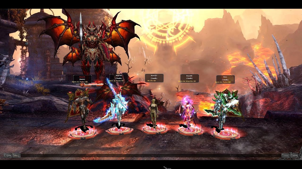 Select Server E Select Character S6 Premium: Bruno3D - YouTube