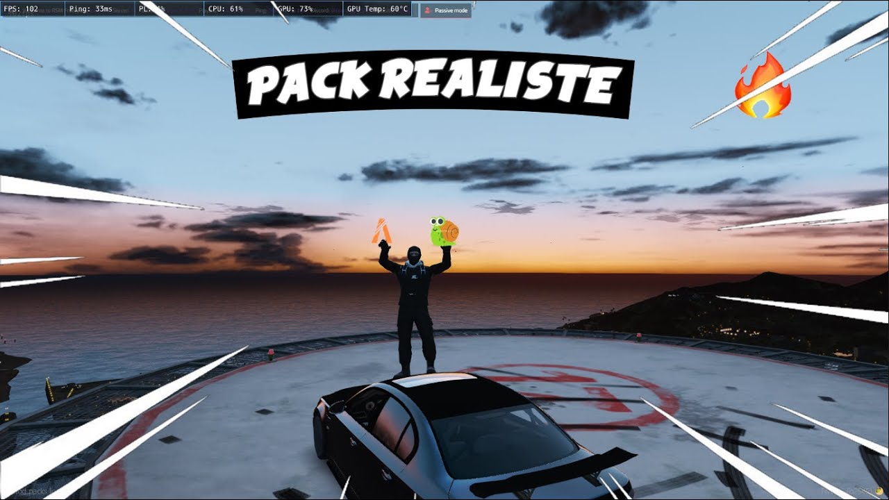 PACK REALISTE| PACK GRAPHIQUE FIVEM | TUTO 🐌 - YouTube