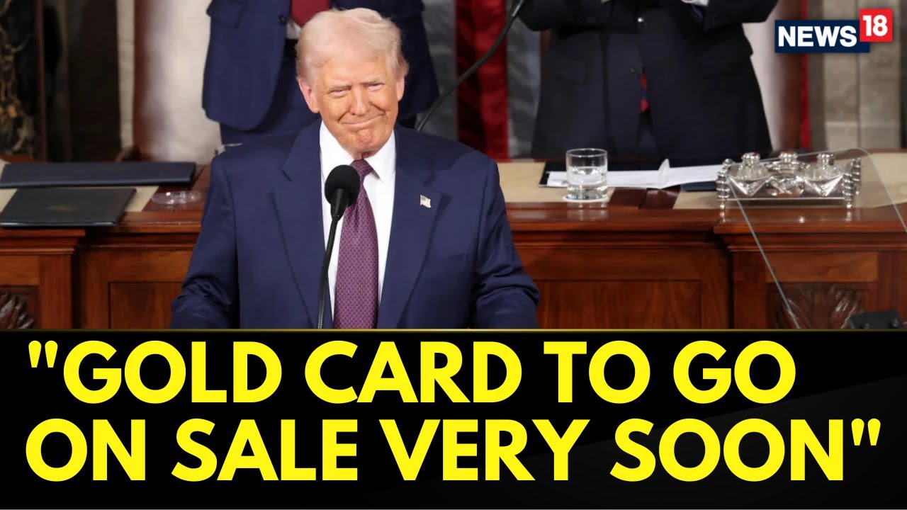 Trump News | "Gold Card To Go On Sale Very Very Soon": Trump Addresses ...