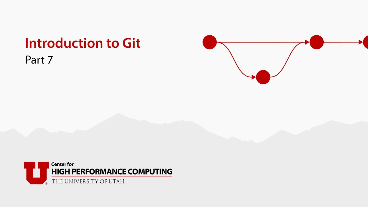 Introduction to Git: Part 7: Further discussion - YouTube