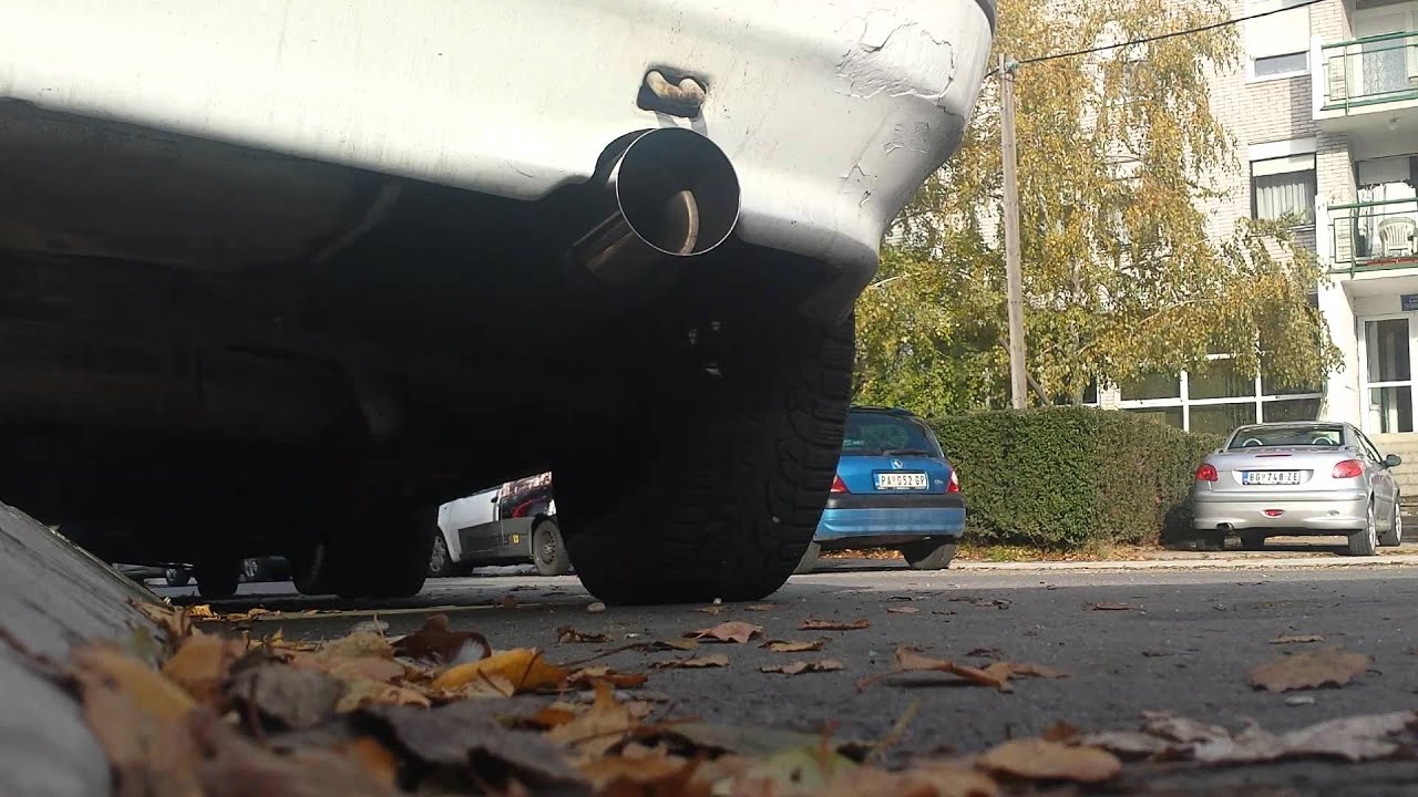 Toyota corolla AE 92, 4AGE, 130 hp. Exhaust by Pirke - YouTube