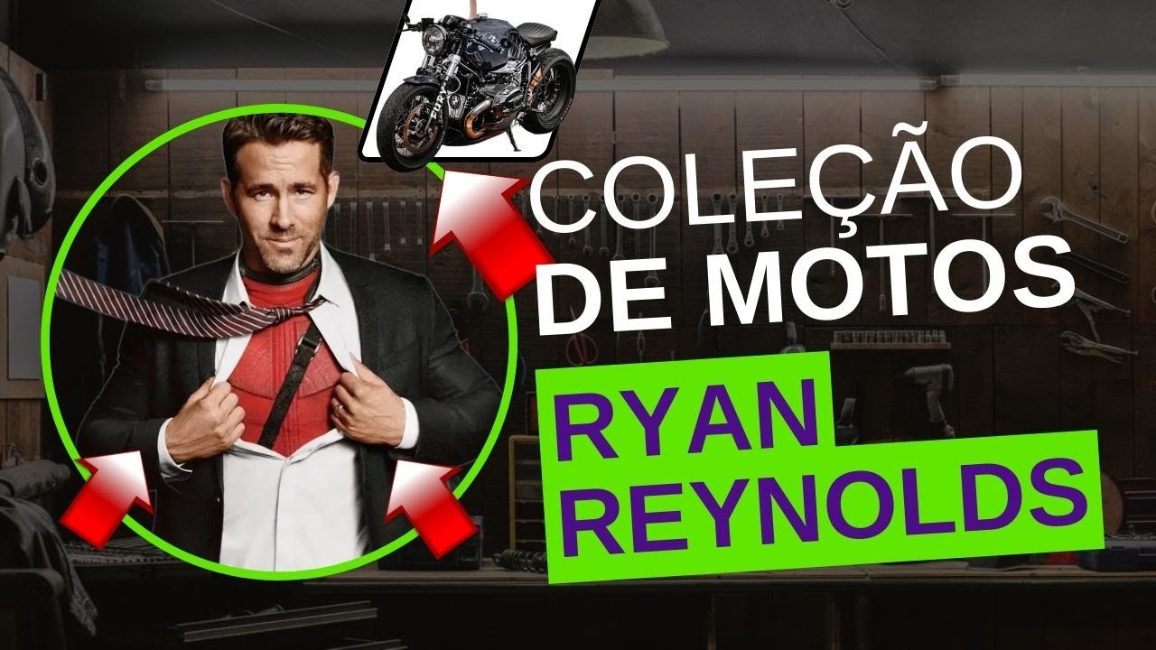 Coleção de motos | Garagem de Ryan Reynolds - # ...
