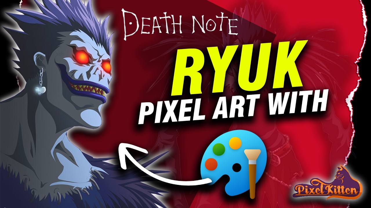 Ryuk - Pixel Art - YouTube