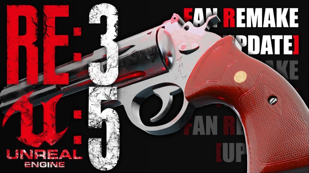 Classic RE3 Magnum in Unreal Engine 5! - YouTube