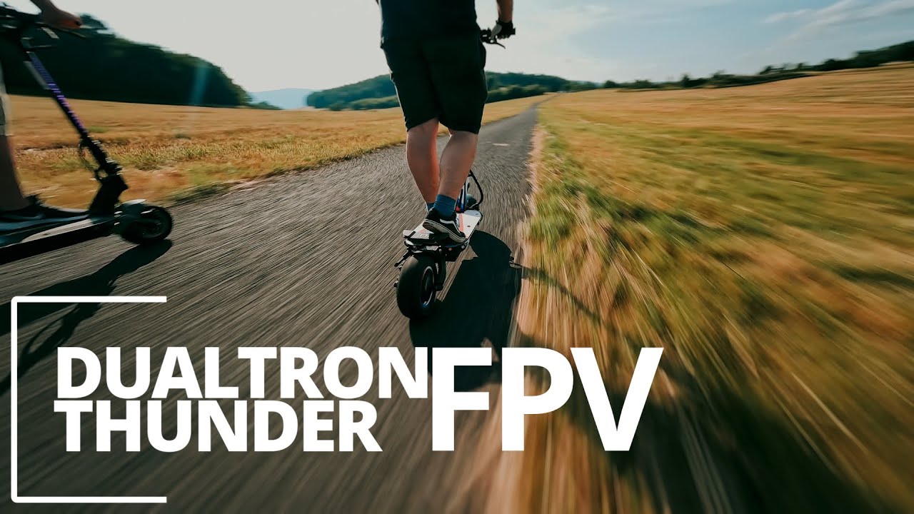 Dualtron Thunder SHORT FPV - YouTube