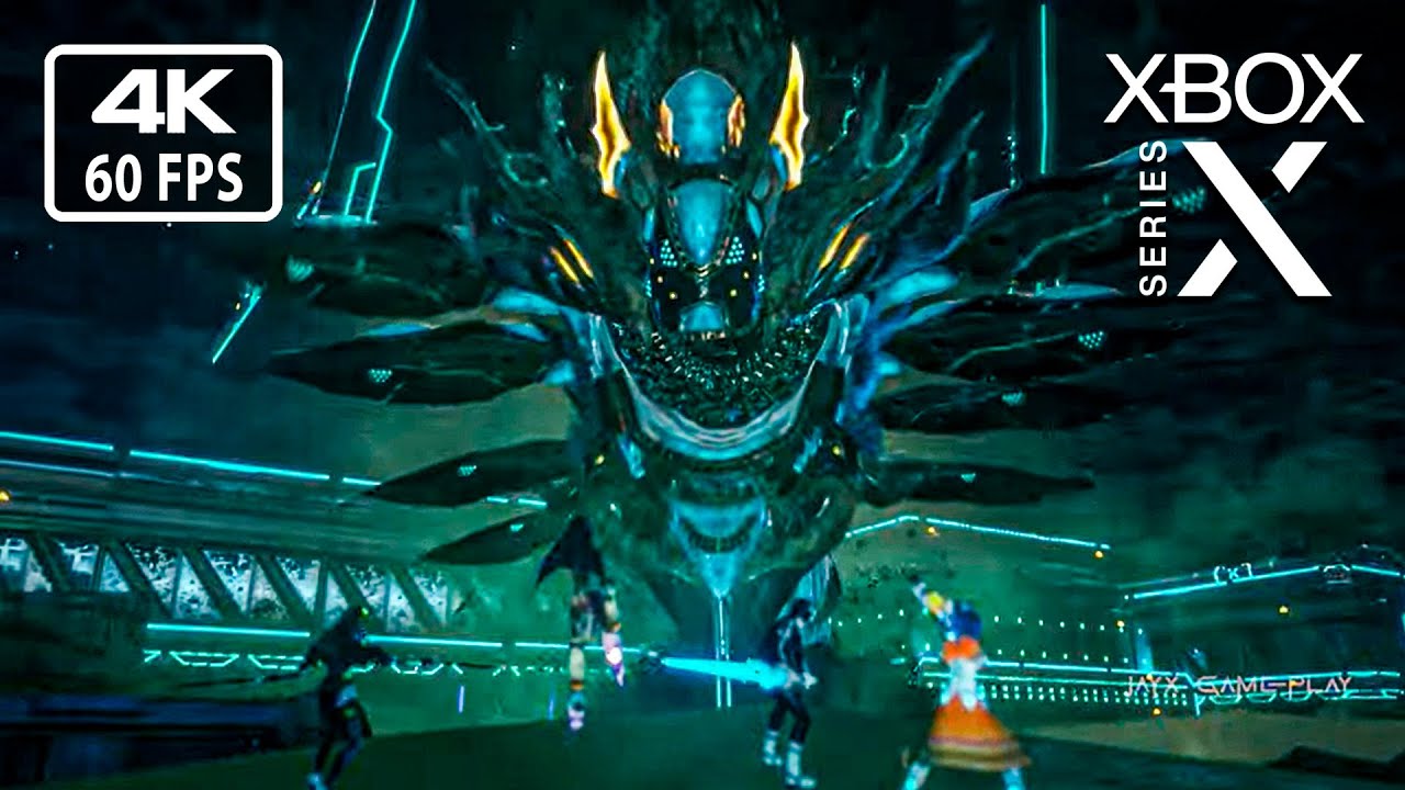 PSO 2 Renus Retem Boss Fight Xbox Series X Gameplay 4K 60FPS - YouTube