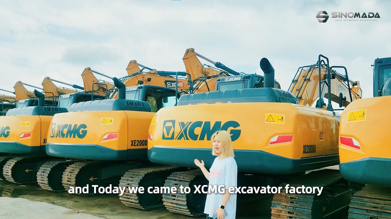 Walk Around: XCMG XE135G Crawler Excavator - YouTube
