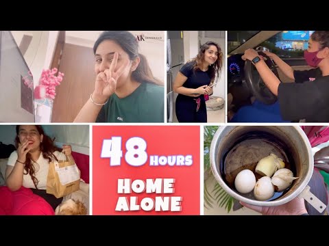 *48 hours HOME ALONE*😱 | Ashnoor Kaur