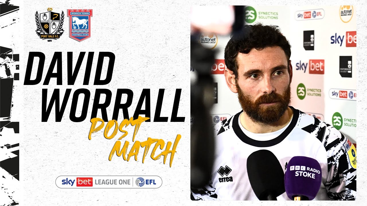 Post Match | David Worrall speaks to the press after a landmark 500th ...