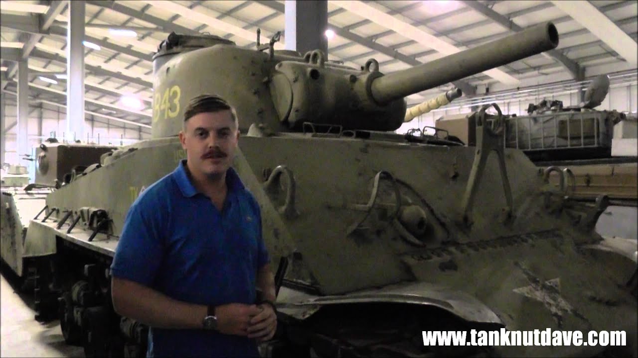 The American M4 Sherman with 105mm Howitzer aka M4(105) - YouTube
