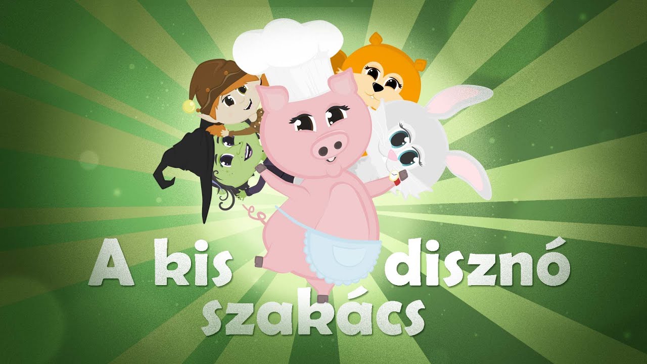 A kis disznó szakács | MINI MESE - YouTube