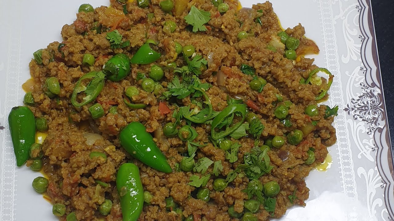 Qema Mutter Recipe| Mince Peas Recipe|Qema mutter Recipe by Daily Dish ...