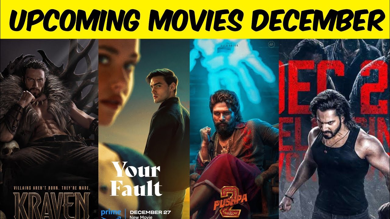 UPCOMING BIG MOVIES IN DECEMBER 2024 💥 | LORD NIRAJ - YouTube