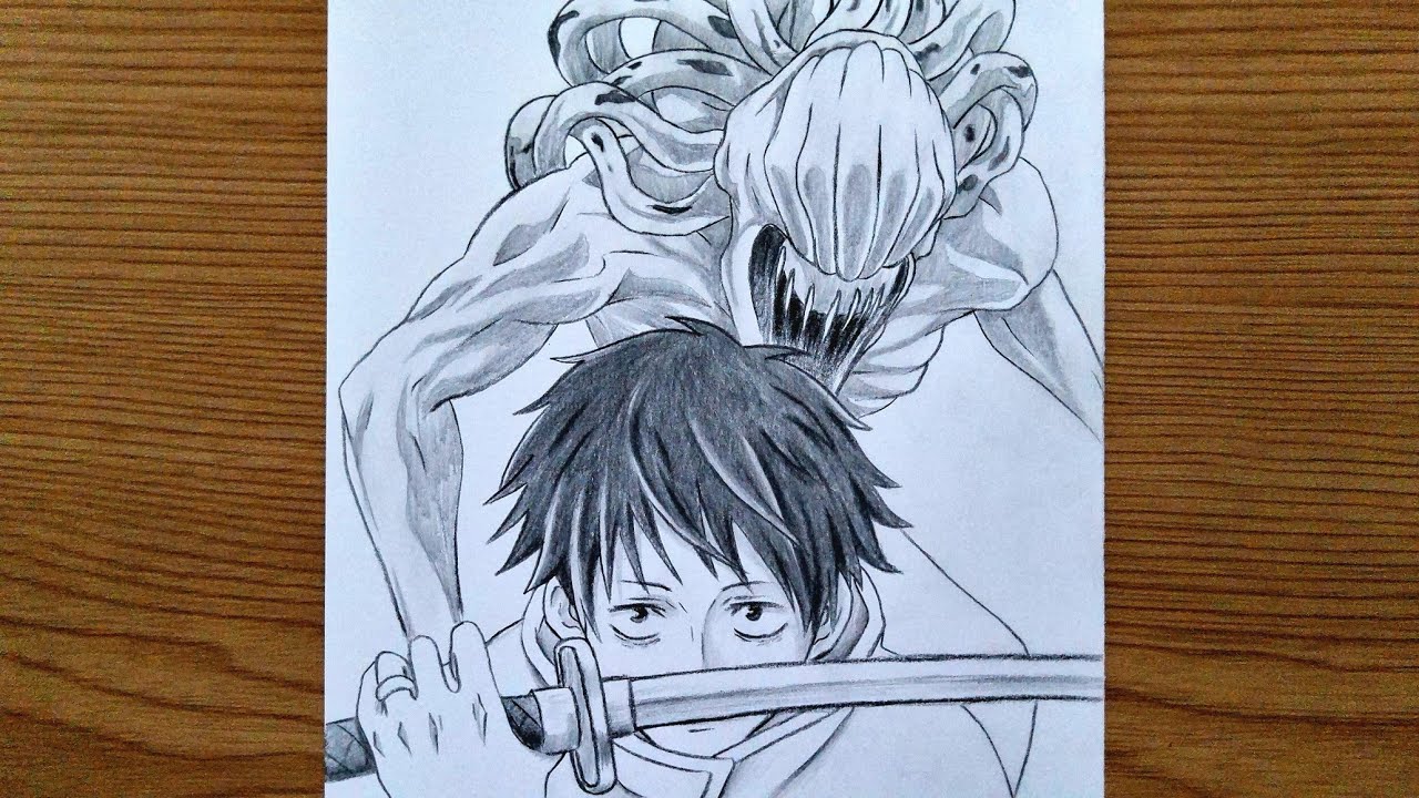 How To Draw Yuta And Rika || Anime Pencil Drawing Tutorial - YouTube