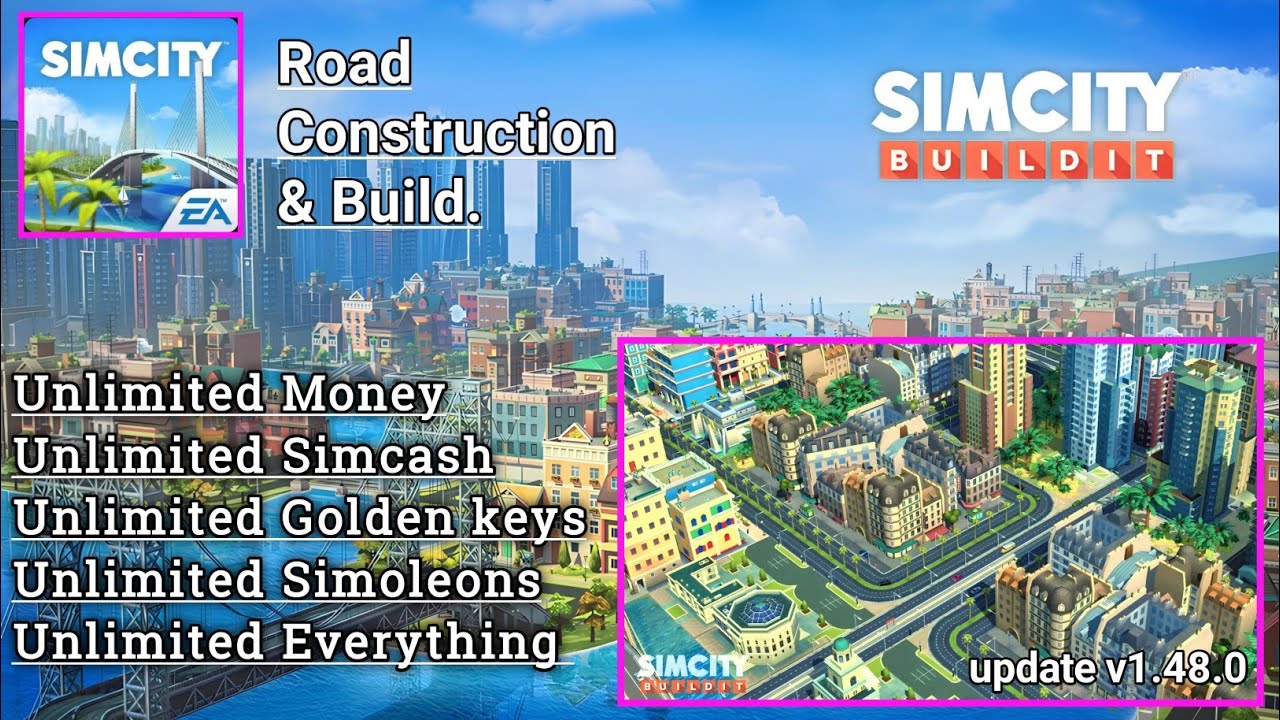 simcity buildit mod apk terbaru 2023 @ACT18 - YouTube