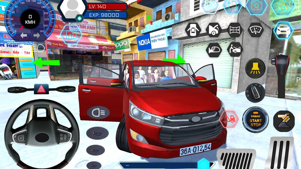 Car Simulator Vietnam - Toyota Innova Car Simulation City Driving - Car ...